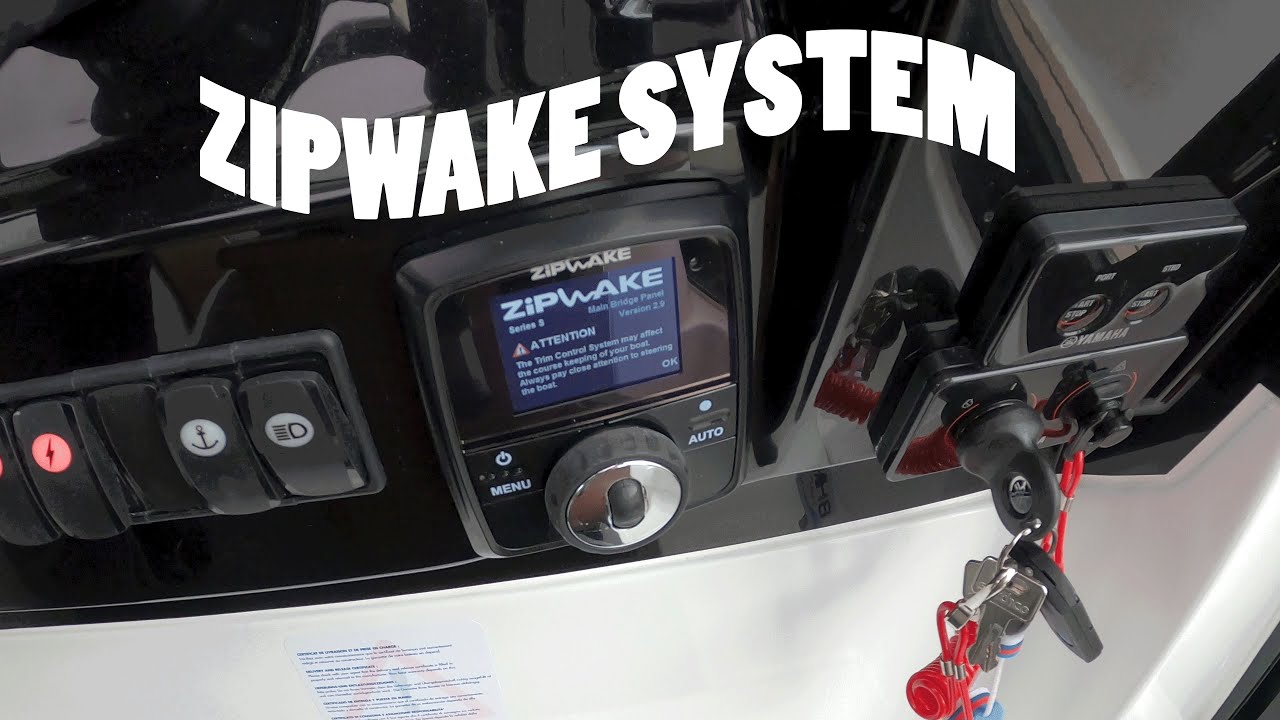The Zipwake System In Use - YouTube