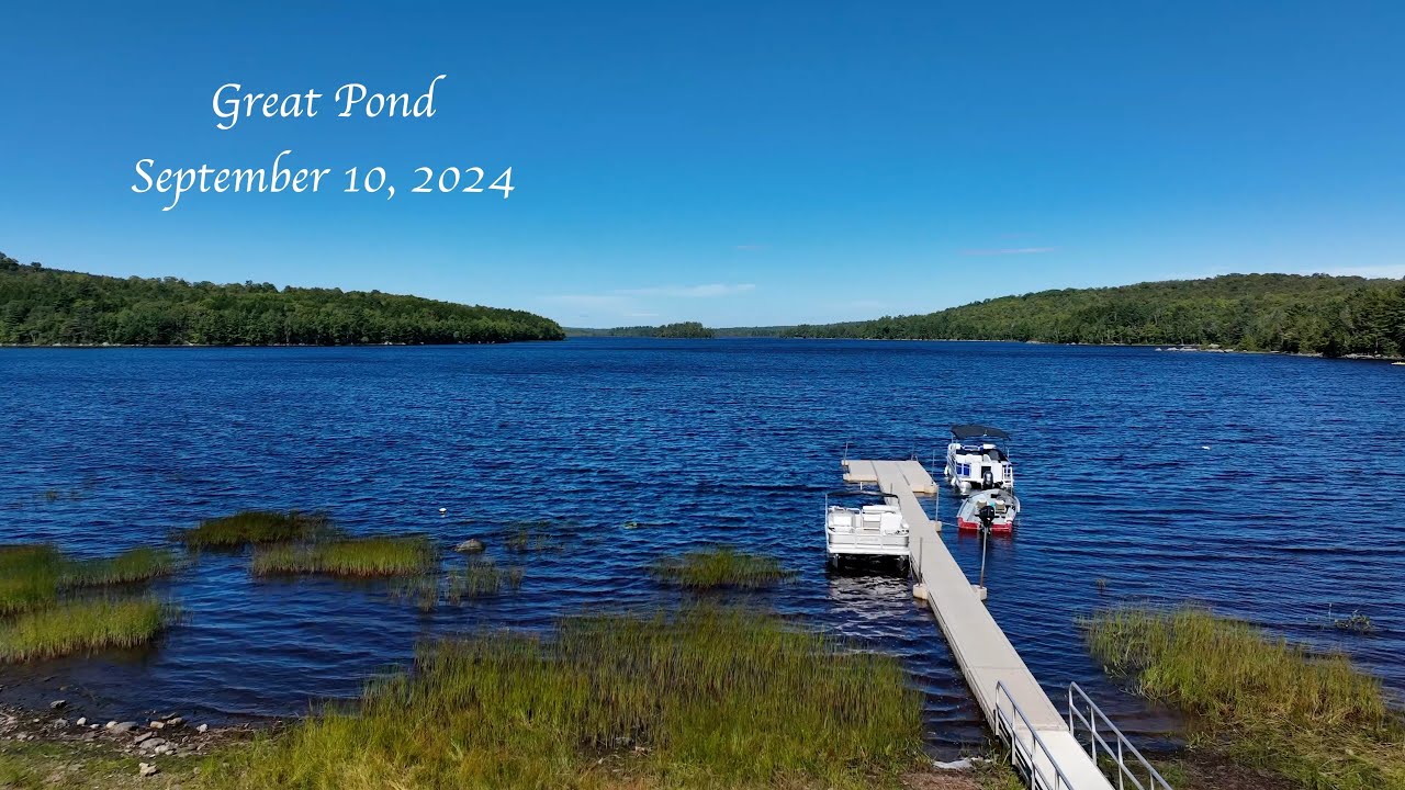 Great Pond Outdoor Adventure Center - YouTube