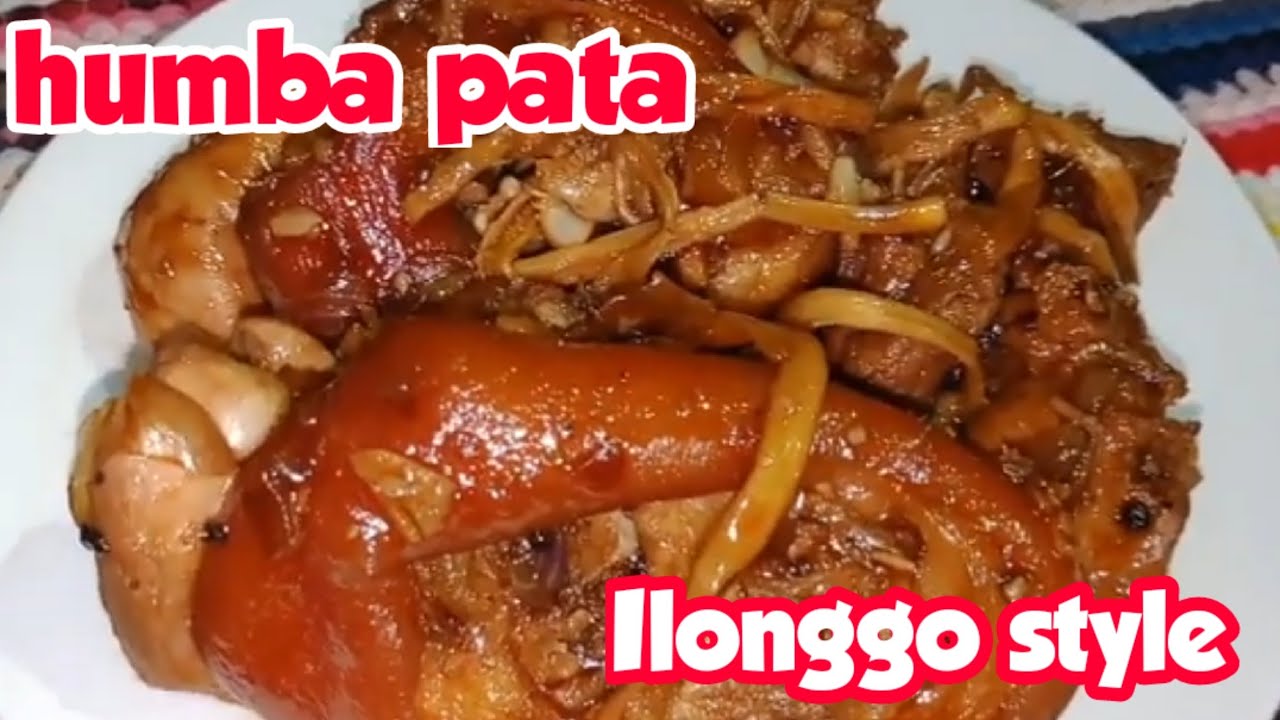 How to cook humba pata / Ilonggo style - YouTube