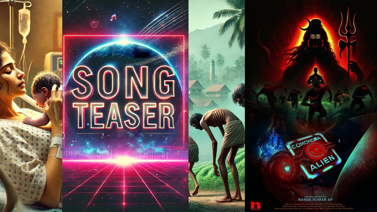 COMONDRA ALIEN SONG TEASER | NANDAKUMAR AP | N PADAM | MINEESH THAMBAAN ...
