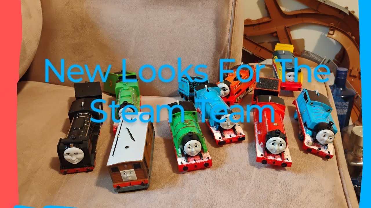 New Looks For The Steam Team And Trackmaster Hiro - YouTube