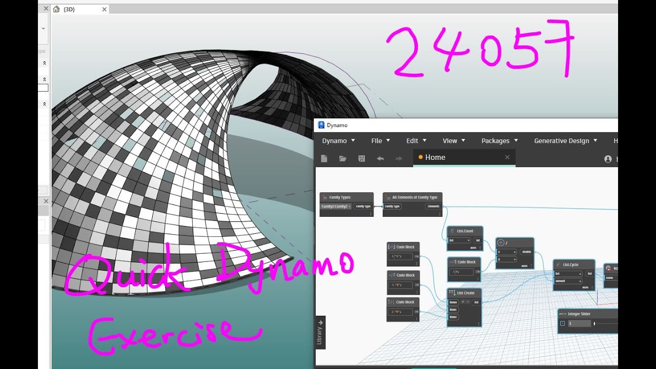 24057 - A quick Dynamo Exercise to apply random material panels - YouTube