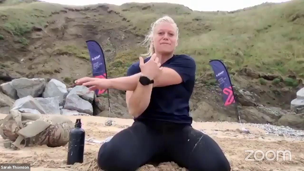 Workout with Sarah Thomson - YouTube