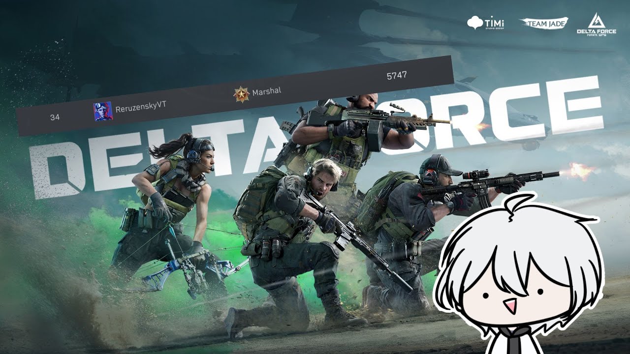 【Delta Force】Pushing rank to Top 10???????【VtuberID】#deltaforce - YouTube