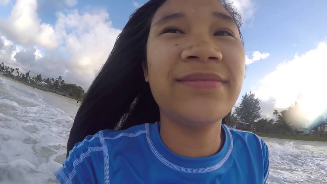 hawaii 2016 kailua beach boogie boarding - YouTube