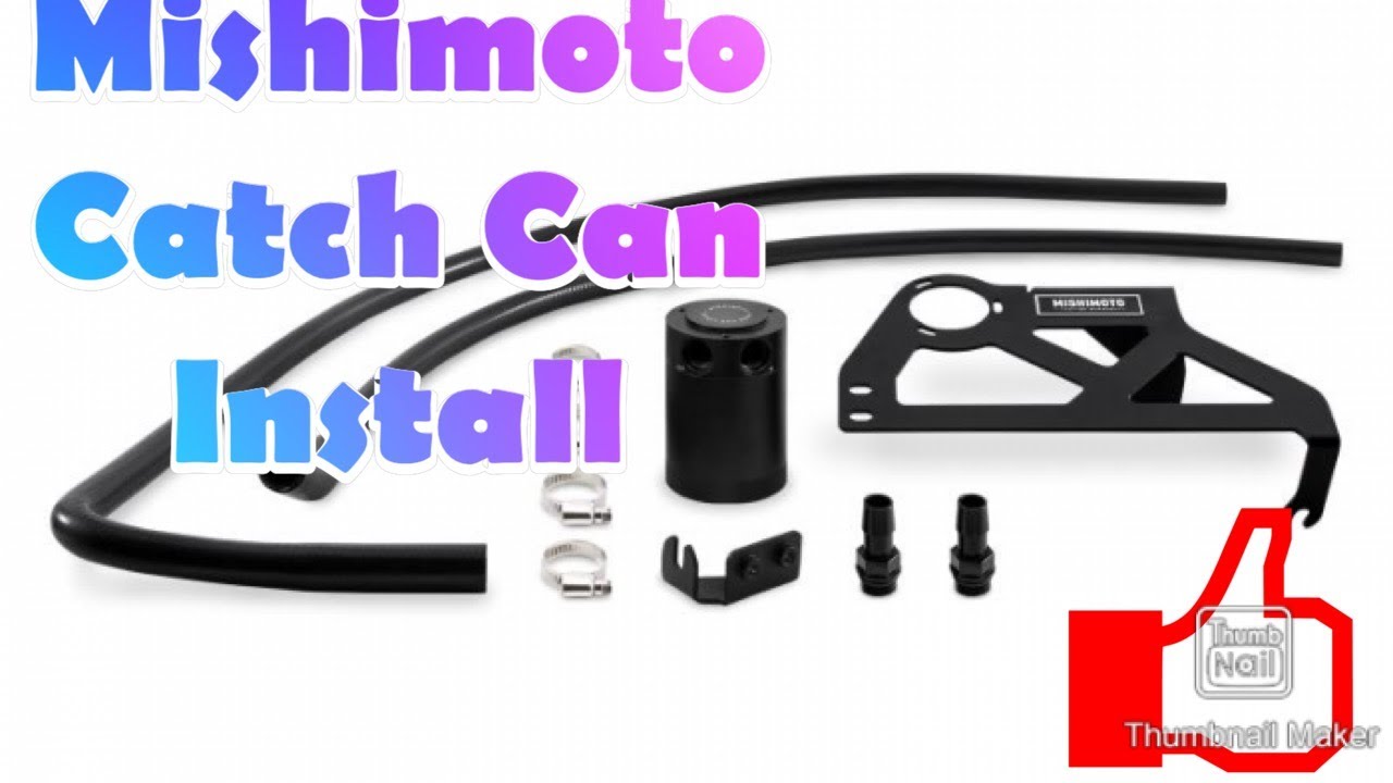 Mishimoto Catch Can Install DIY - YouTube