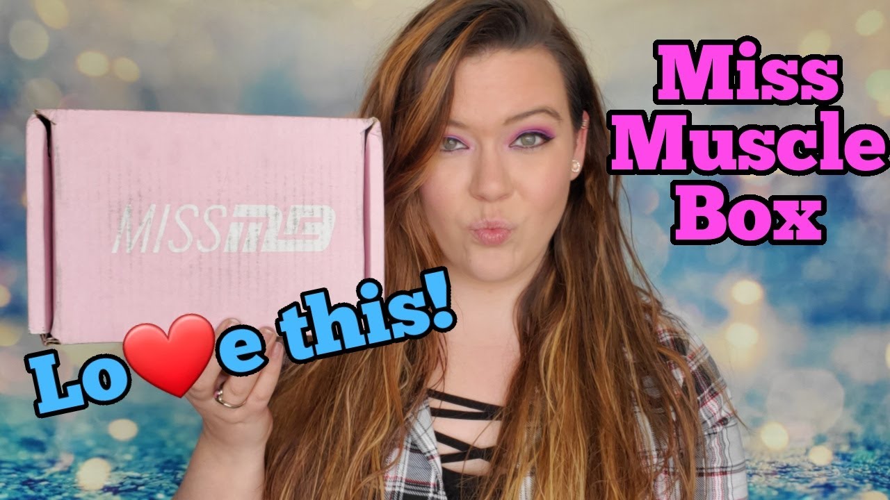 Miss Muscle Box Unboxing February 2020 - YouTube