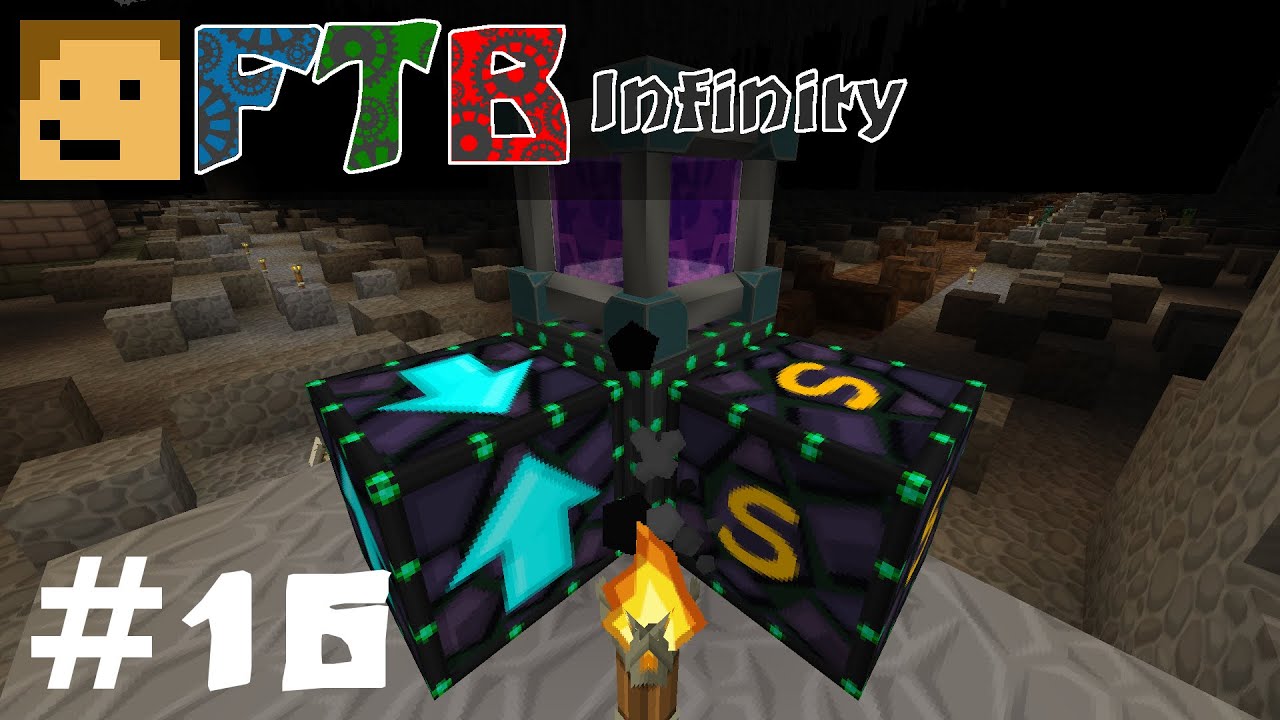 Minecraft FTB Infinity #16: Ender-Quarry im Deep Dark | Minefoxi - YouTube
