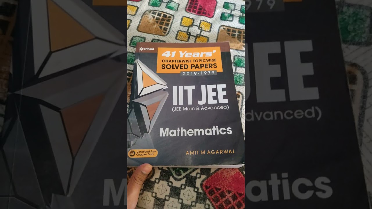 BEST PYQ BOOK FOR IIT JEE MAINS - YouTube