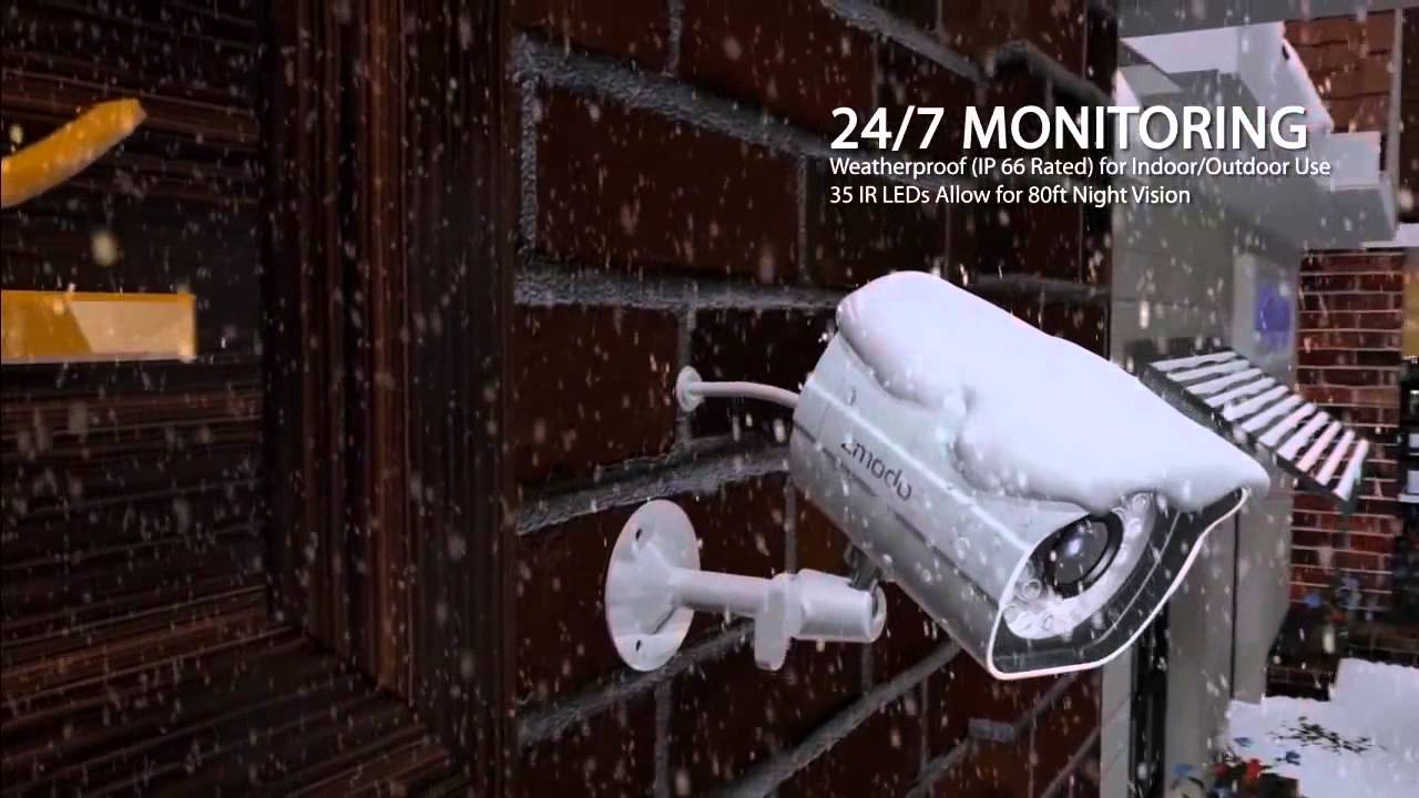 Обзор Zmodo sPoE NVR Kit - YouTube