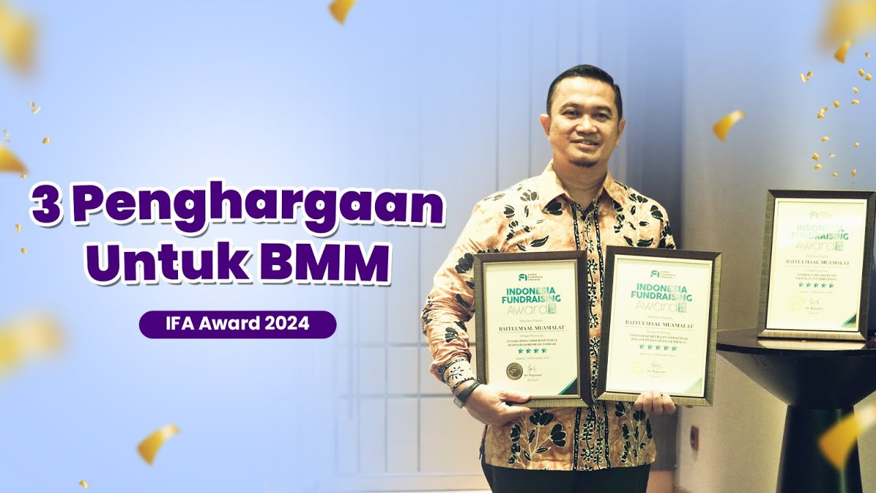 BMM DAPAT 3 PENGHARGAAN - IFA AWARD 2024 - YouTube