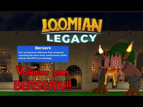 Volkaloa is a Berserk Loomian | Loomian Legacy PVP. - YouTube