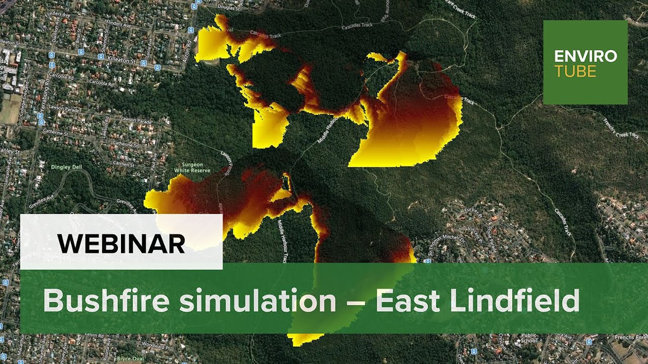 East Lindfield Bushfire Simulation - YouTube