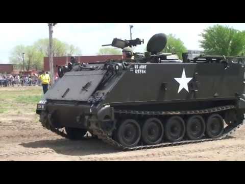 Running M106 Mortar Carrier - YouTube