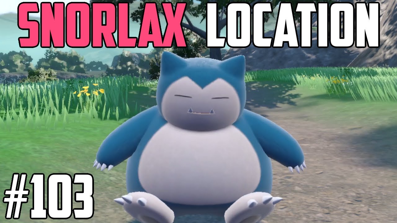 How to Catch Snorlax - Pokémon Scarlet & Violet (DLC) - YouTube
