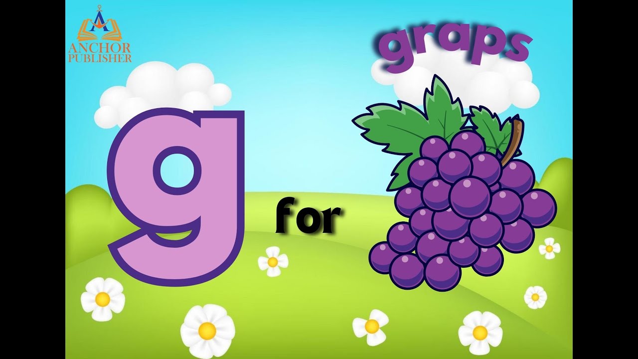 Small "g" |Small Letter Alphabet | Anchor Publisher - YouTube