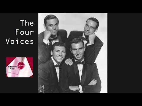 The Four Voices - Sealed with a Kiss (1960) (lyrics) extended - YouTube