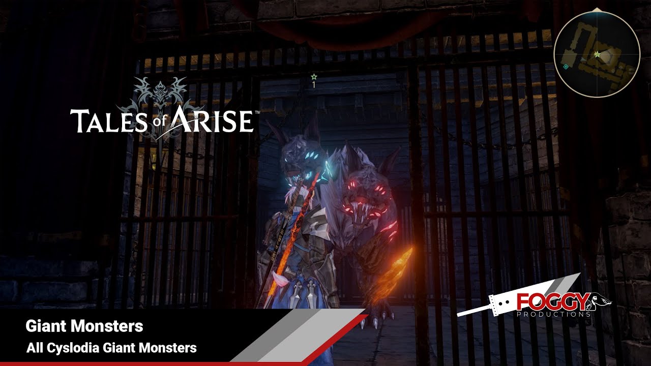 Tales of Arise - All Cyslodia Giant Monsters - YouTube