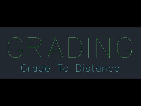 4.5 Grading (Grade to Distance Method) التسويات - YouTube