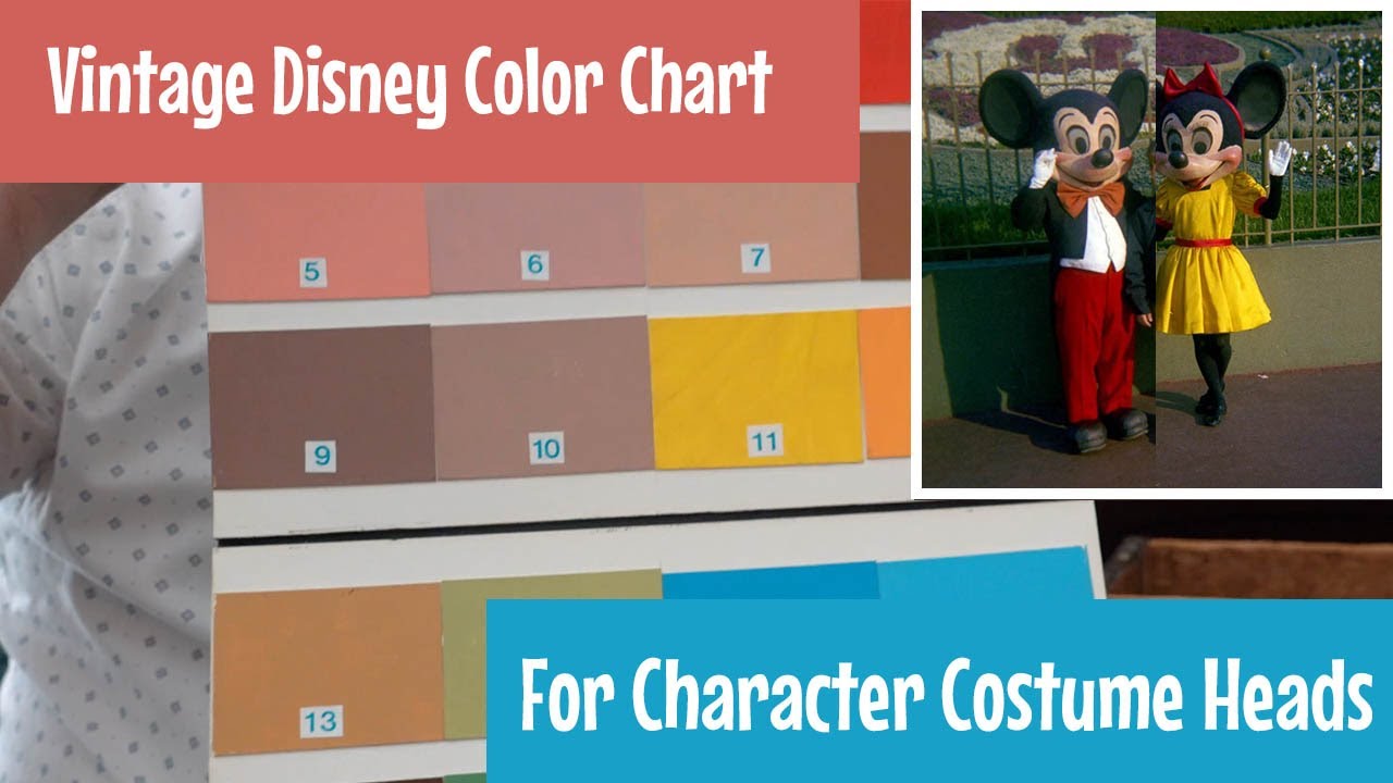 Color Codes to WDI Character Magic: Inside Mickeys Friends Costume ...