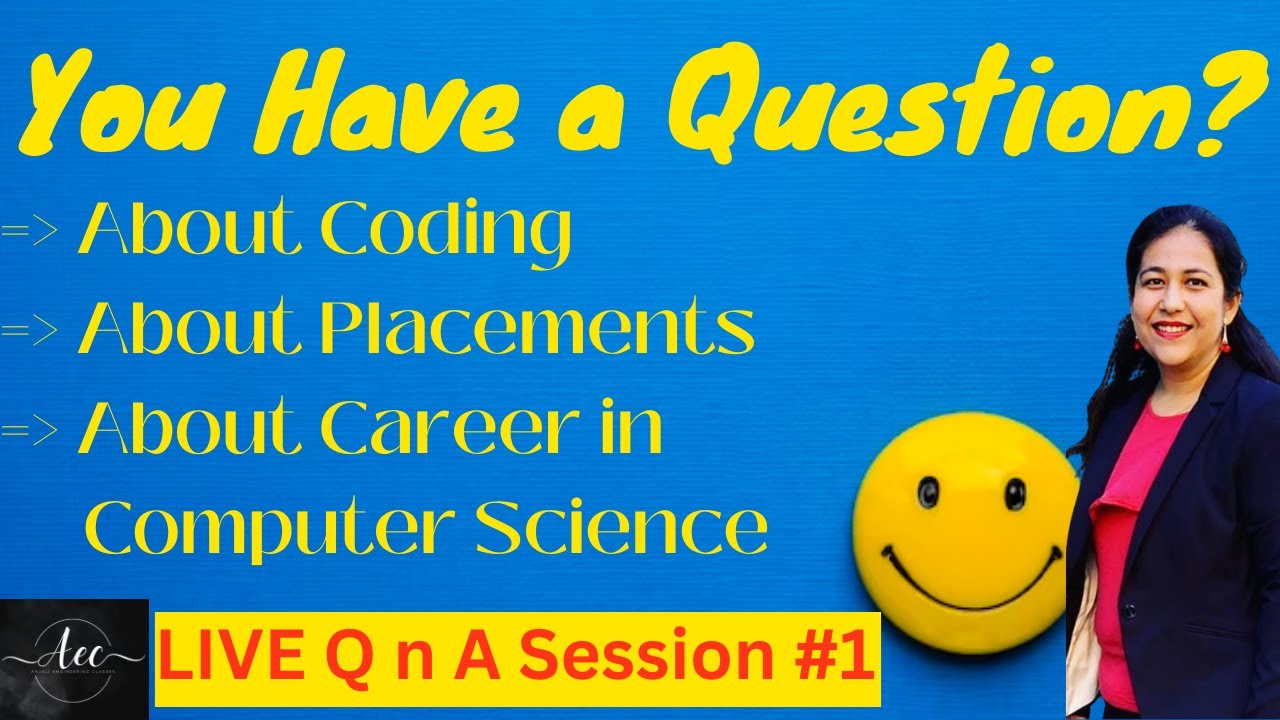 LIVE Doubt Solving Session for Computer Science Students BCA / B.Tech ...
