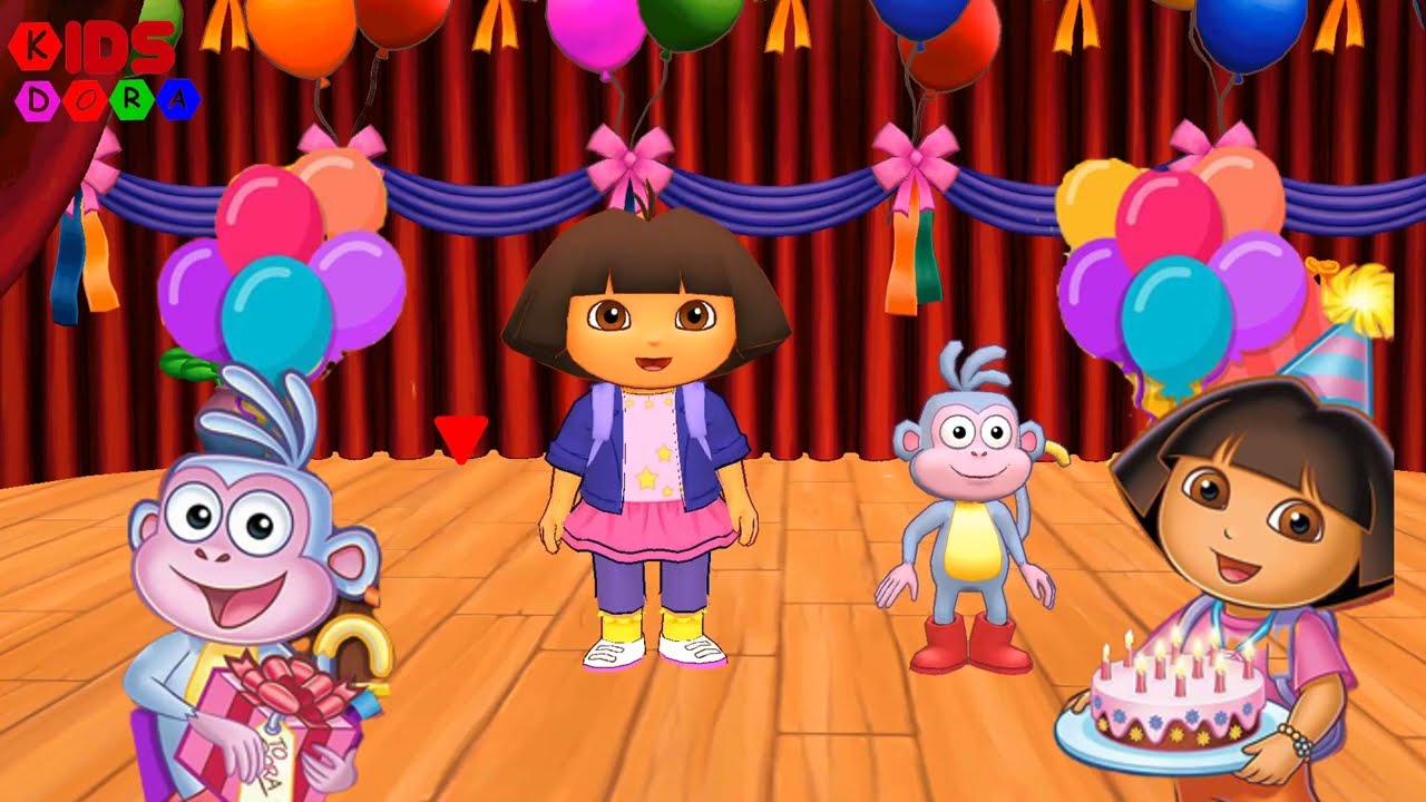 Dora compte les nombres avec le singe Boots| Episode en Français - YouTube