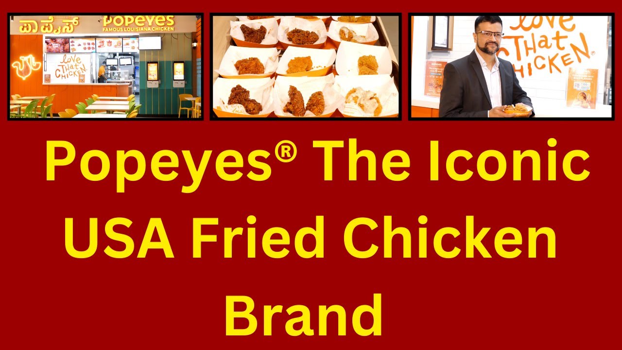 POPEYES THE ICONIC USA FRIED CHICKEN BRAND CELEBRATED FOR ITS BOLD AND ...