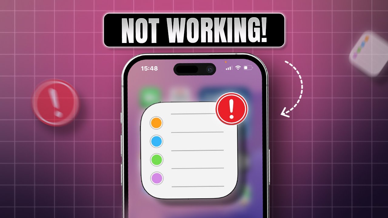 How to Fix Reminder Apps Not Working on iPhone | Solve Any Reminders ...