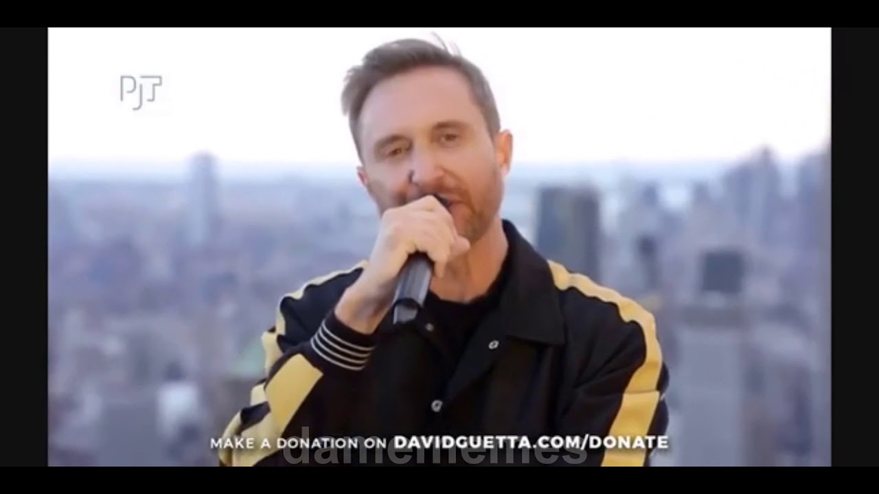 David Guetta shouts out George Floyd's family - YouTube