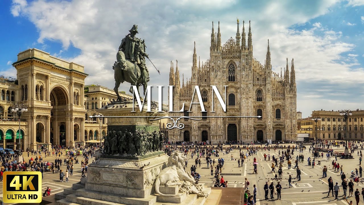 Milan, Italy in 4K Ultra HD - YouTube