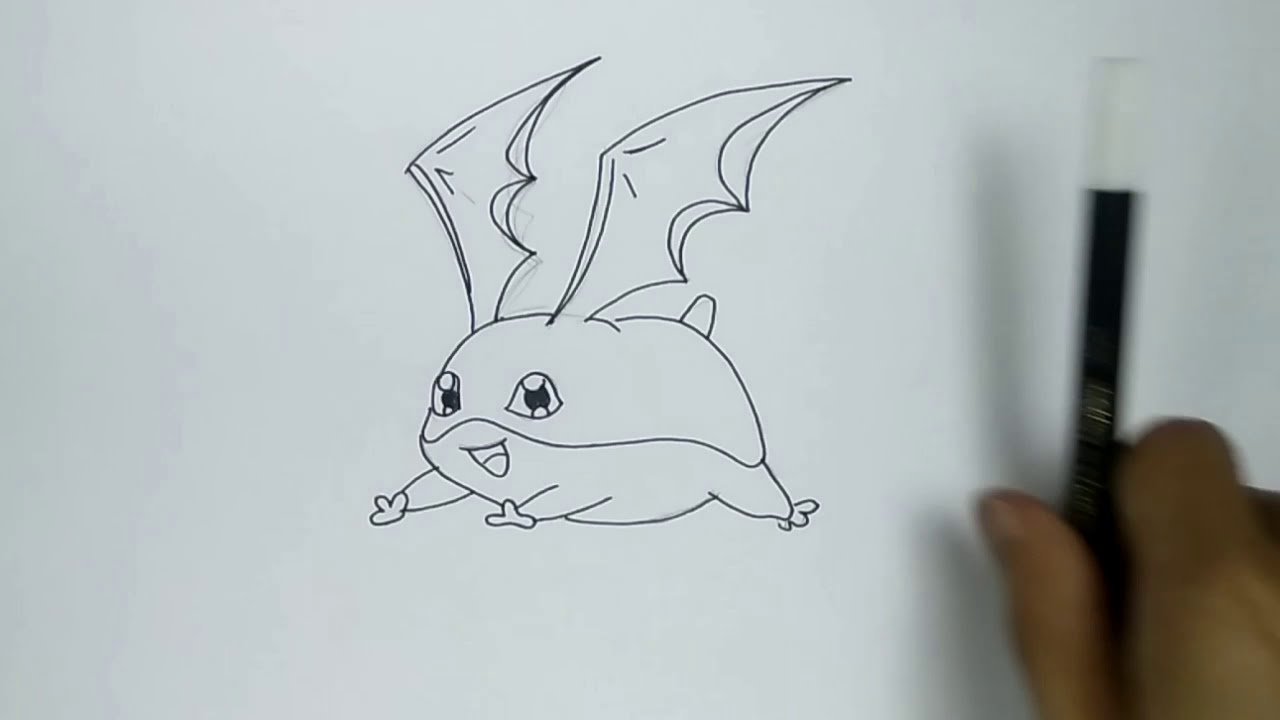 How to Draw a PATAMON Step by Step - YouTube