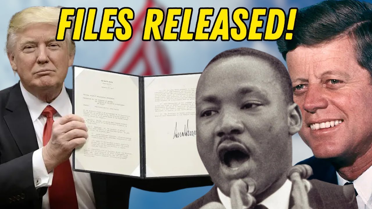 TRUMP Signs Order to RELEASE JFK, MLK and RFK Files! - YouTube