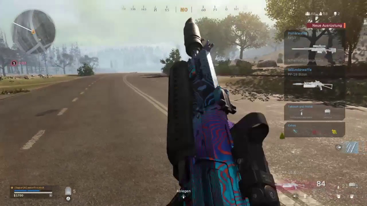 First Solo Round - CoD Modern Warfare Warzone - YouTube