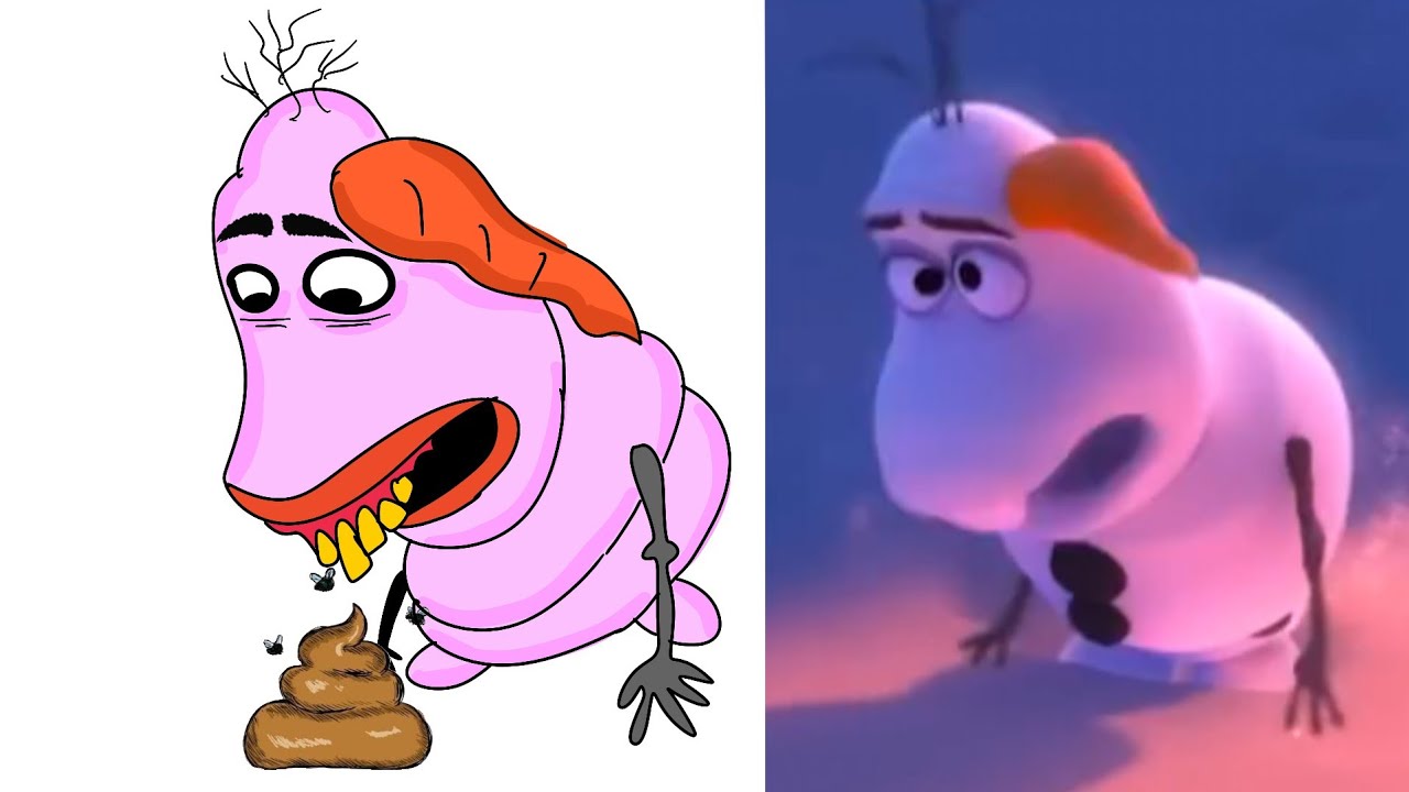 Frozen 2 Elsa In Christmas song funny Drawing memes - Disney | Frozen ...