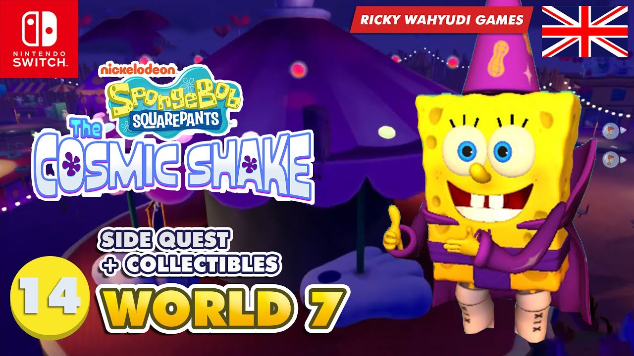 SPONGEBOB SQUAREPANTS THE COSMIC SHAKE | Part 14 - Side Quest - Jelly ...