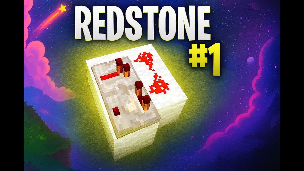 TUTO : Clock REDSTONE Minecraft EASY !! (Redstone #1) - YouTube