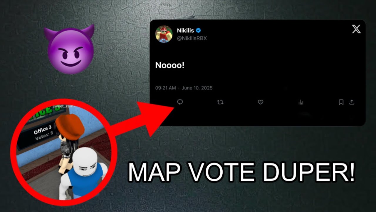 OP MM2 MAP VOTE DUPER - YouTube