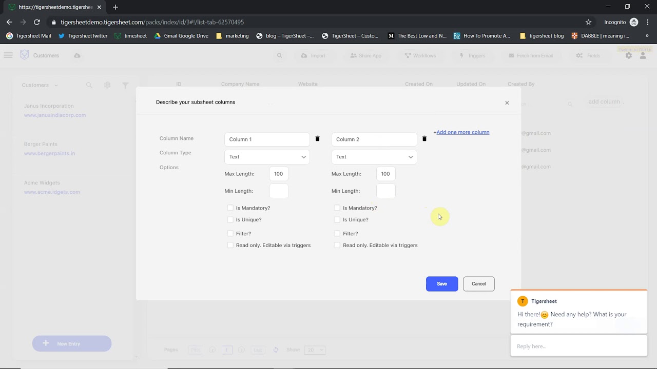 Subsheet Column - YouTube