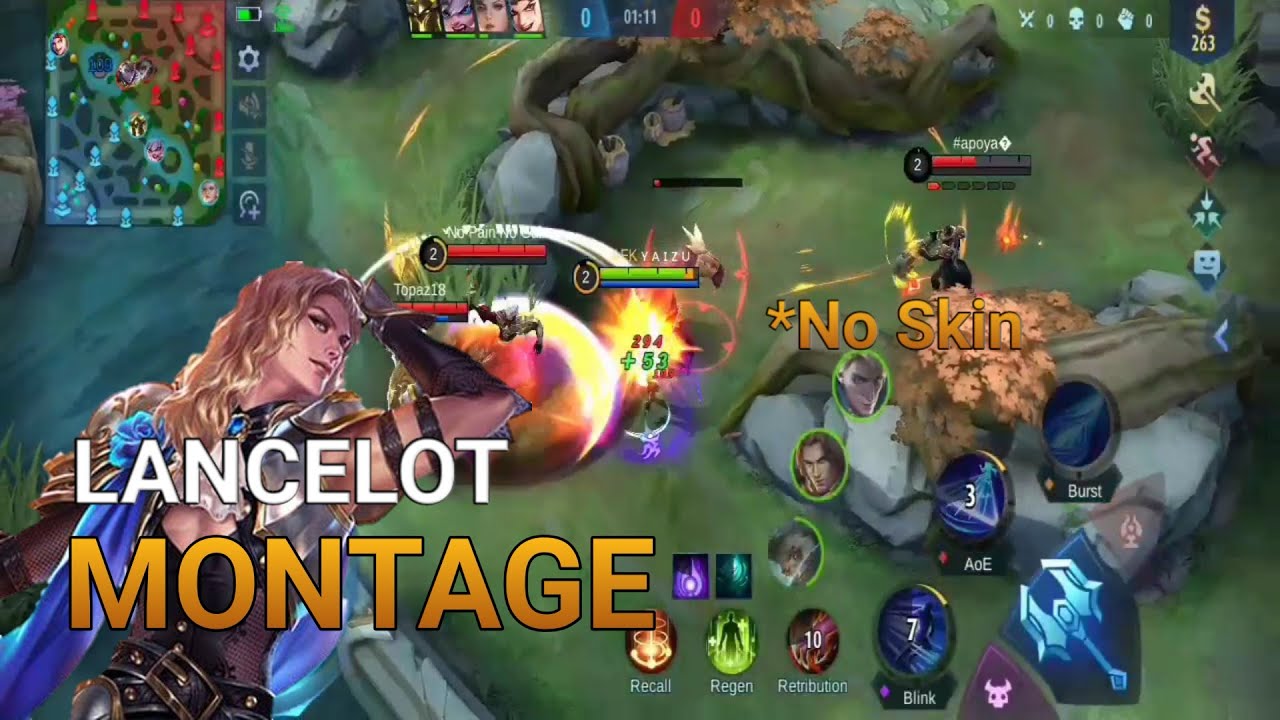 Lancelot Montage | Rank Gameplay - YouTube
