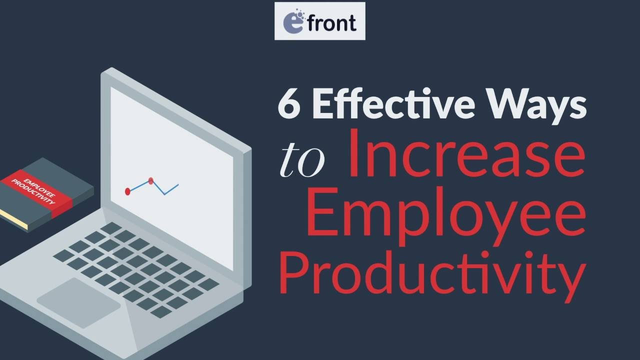 6 Effective Ways to Increase Employee Productivity - YouTube