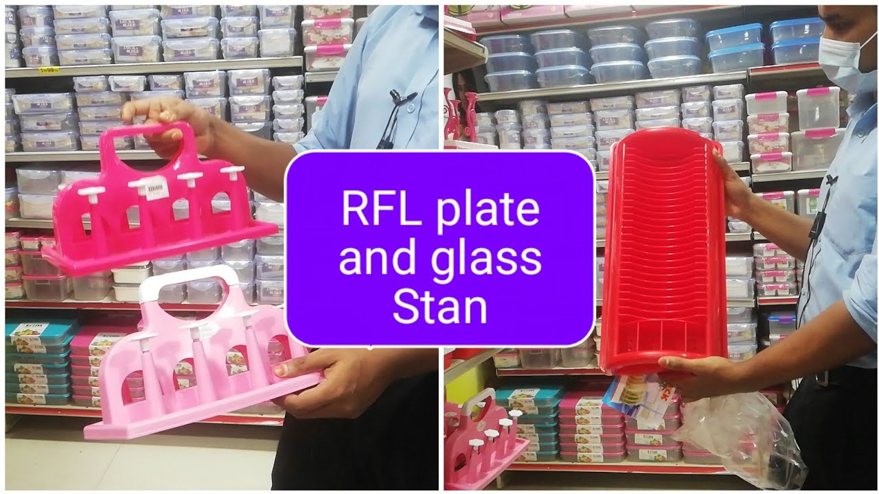 RFL best buy kitchen item| RFL Plate And Glass Stan price | 01844200888 ...