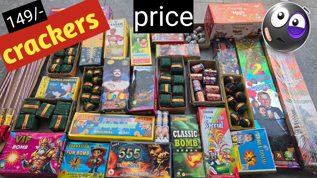 New Crackers Price In india // Diwali Crackers price list #crackers # ...
