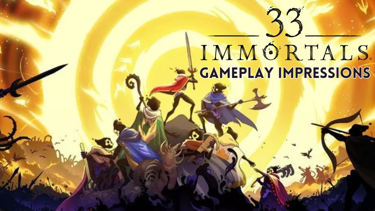 33 Immortals (Game Preview): Gameplay Impressions - YouTube