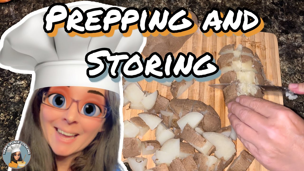 Prepping Potatoes Long Term Storage Handheld Foodsaver UPDATE - YouTube