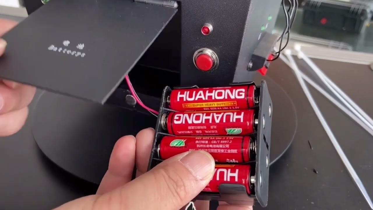 how to install rotate fountain machine/cold fireworks - YouTube