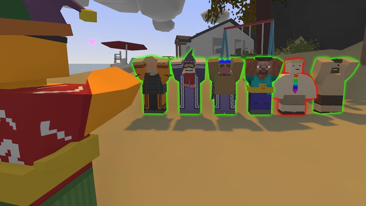 Unturned mas tudo que eu mandar eles precisam que obedecer (VALENDO ...