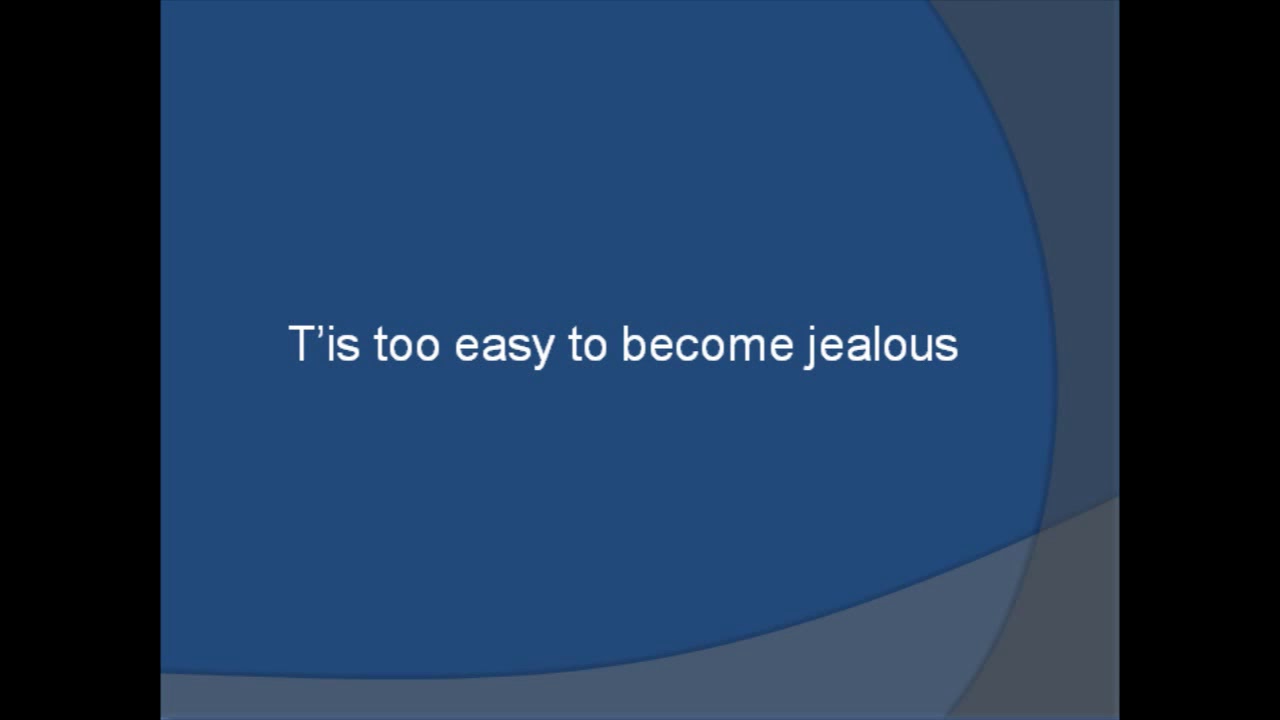 Humility and Zeal: A Poem of Paradoxes - YouTube