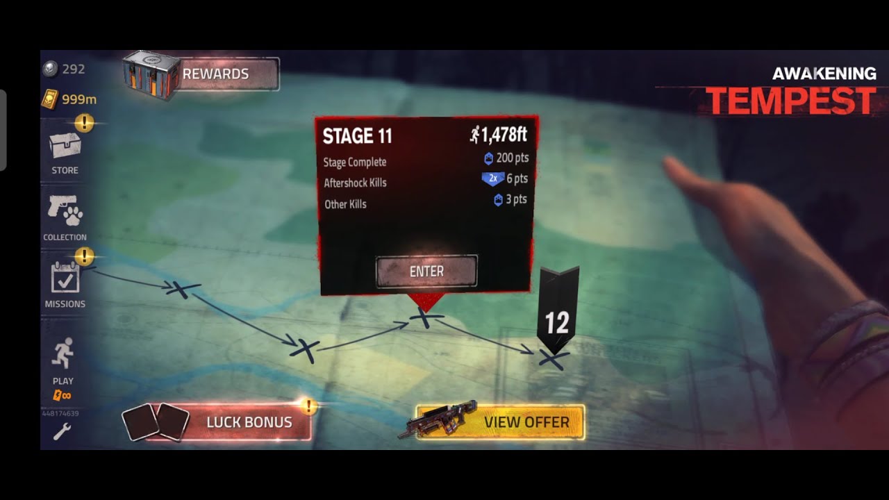 Tempest (Stage 11) / İnto the dead 2 Gameplay / Android - YouTube