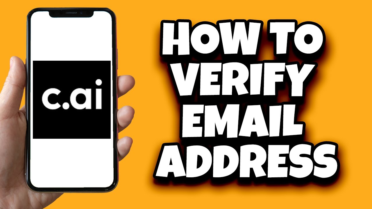 How To Verify Email In Character AI (New Update) - YouTube