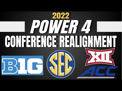 2022 Power 4 College Conference Realignment - Potential FOLD Coming For ...